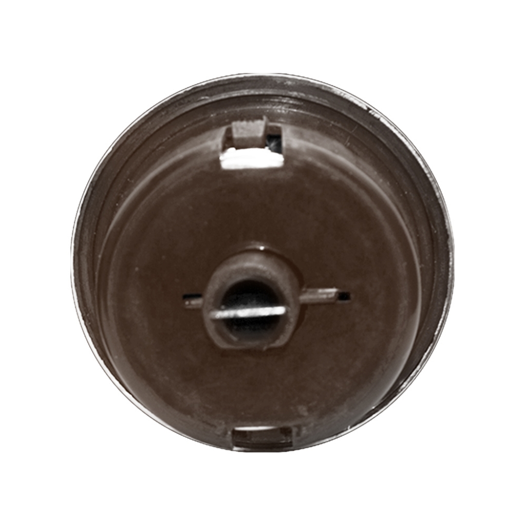 Roa Metalúrgica | Botão rosa maria brastemp mini deville marrom 110